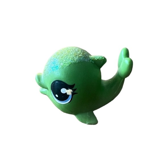 Hasbro | Toys | Littlest Petshop Lps 5 Splashina Lemonglow Mini Green ...